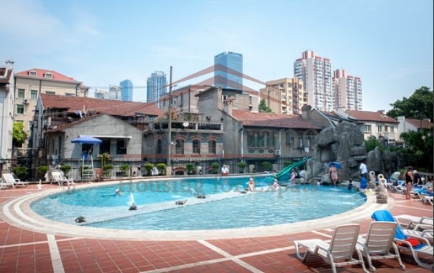 Shanghai outdoor pool complexes listing for expats rent apartment in ...